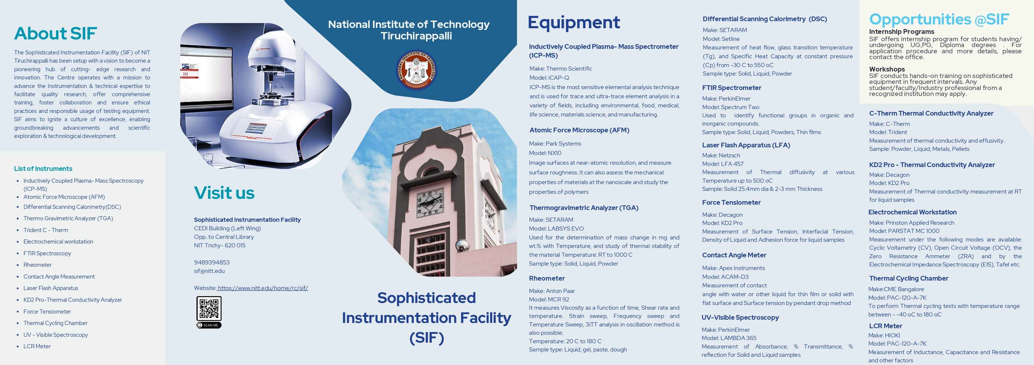 NIT Trichy - Brochures